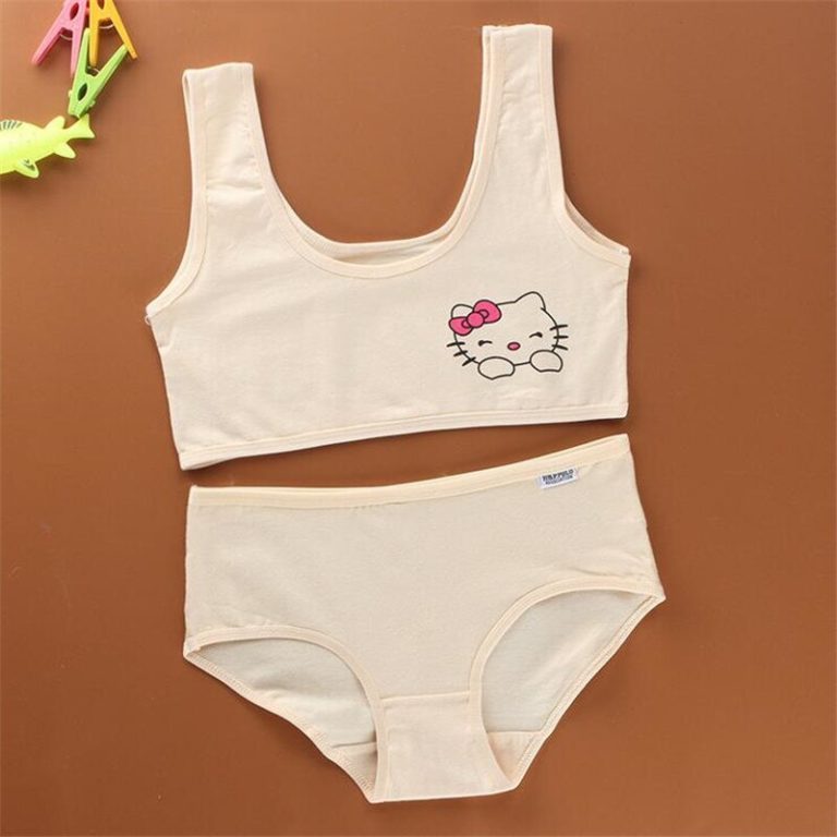 Baumwolle Trainings Bh Set Für Mädchen Bhs Kinder Bh Für Jugendliche